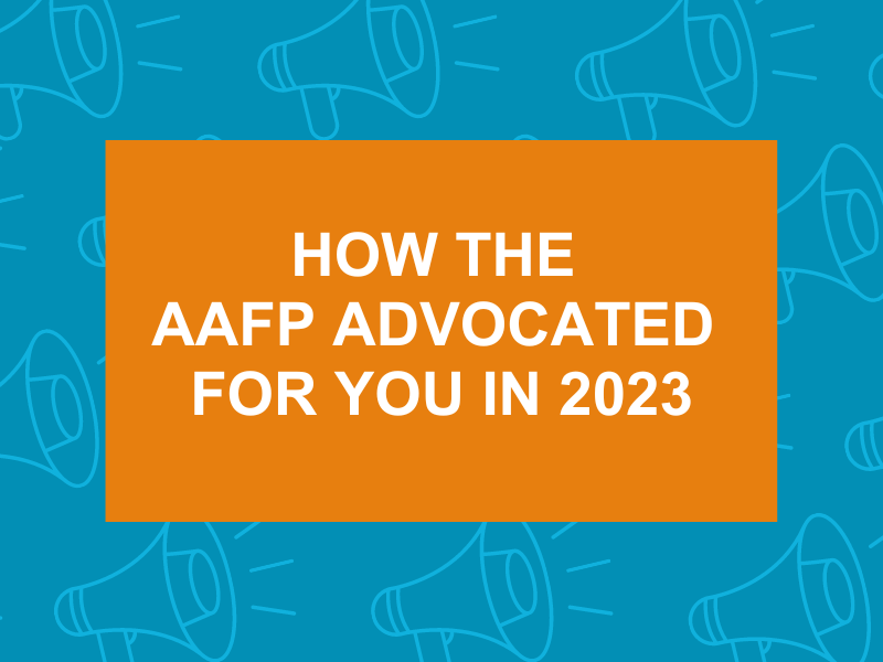 Advocacy: Recent Family Medicine Wins | AAFP