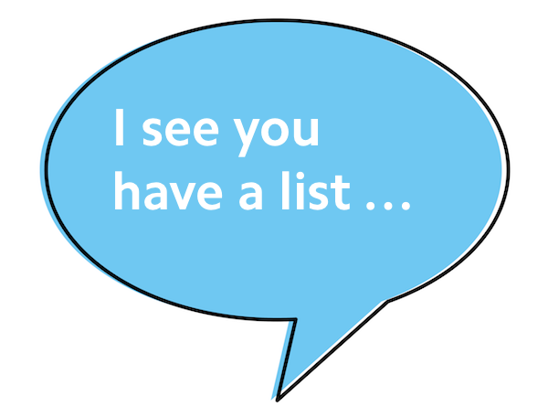 Slideshow: What to Say When Your Patient Brings a List | AAFP