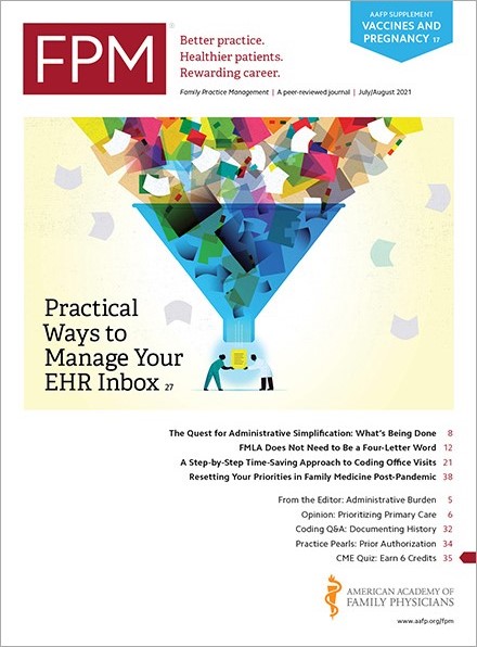 Techniques - EHR Inbox Burden | AAFP