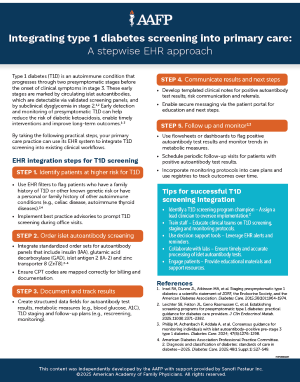 Type 1 Diabetes: Diagnosis & Management for Family Physicians | AAFP