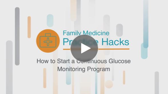 Setting up Continuous Glucose Monitoring | AAFP
