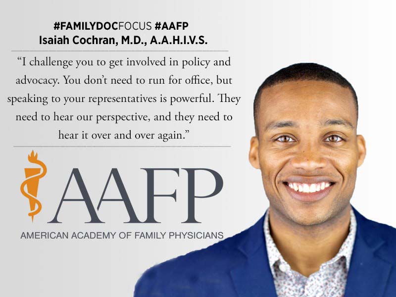 Resident Hopes to Influence Health Care Beyond Exam Room | AAFP