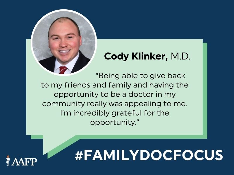 Resident Leader Ready to Hit the Ground Running | Family Doc Focus