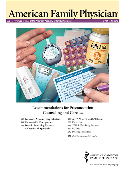 Recommendations for Preconception Counseling and Care | AAFP
