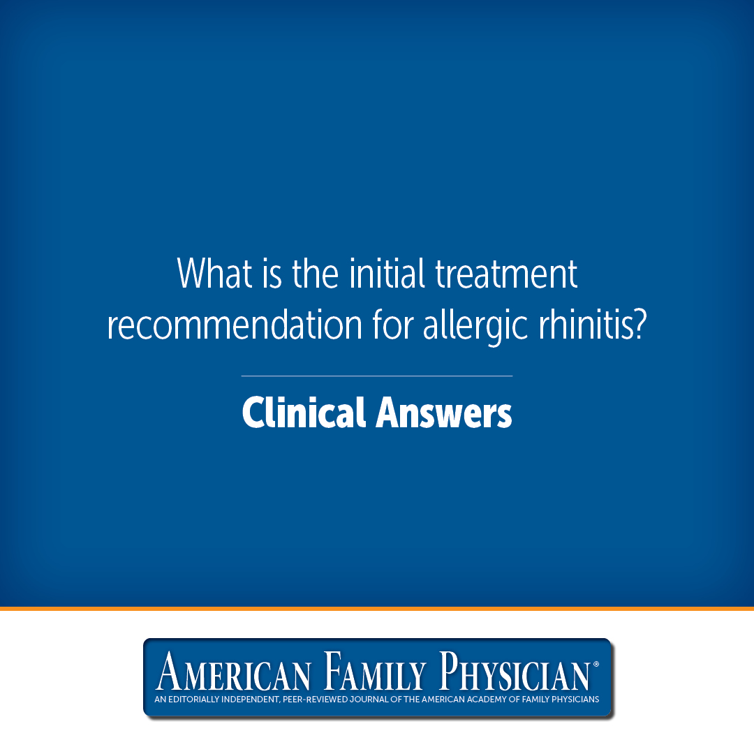 Allergic Rhinitis, Acute Limp, Shoulder Dislocation Surgery ...