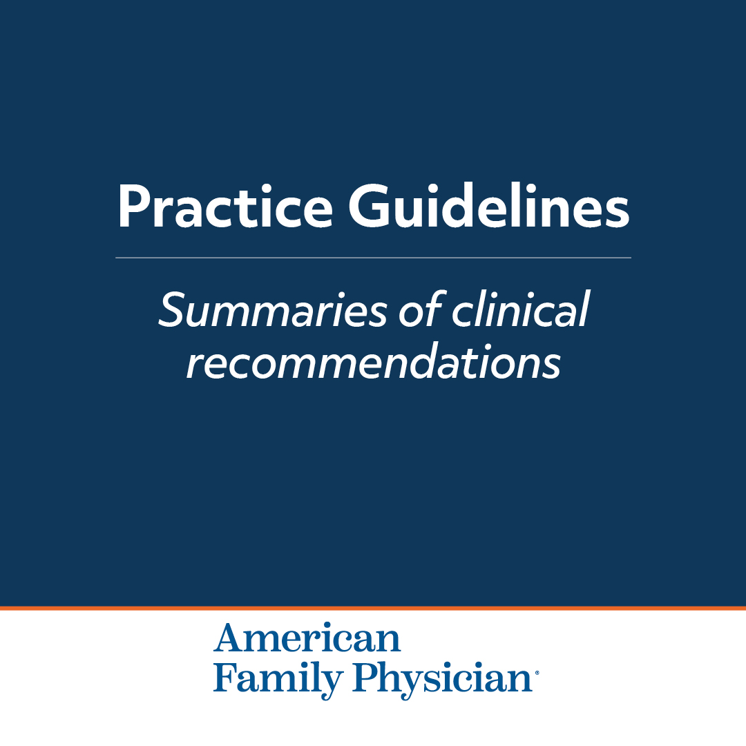 2025 Recommended Immunization Schedules: Updated Recommendations From the AAFP | AAFP