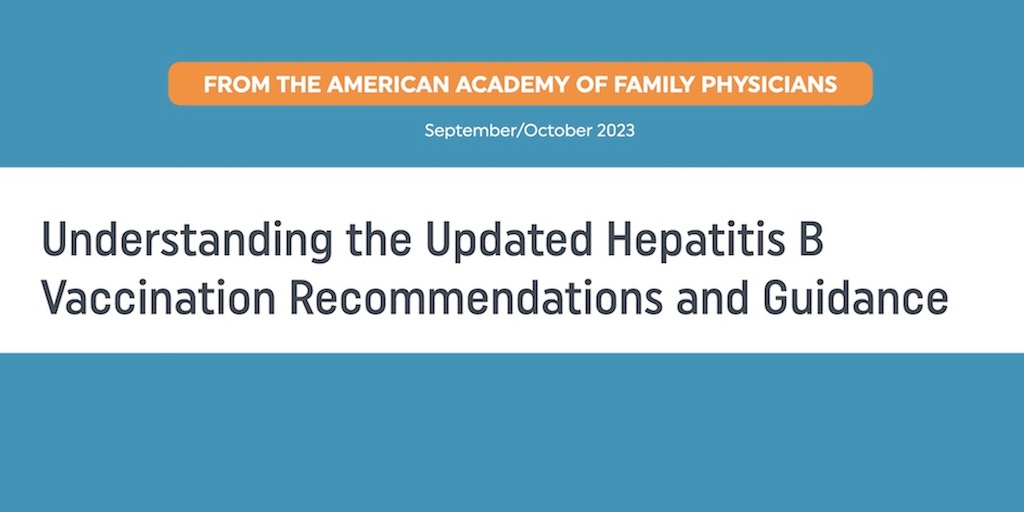 Understanding the Updated Hepatitis B Vaccination Recommendations and ...